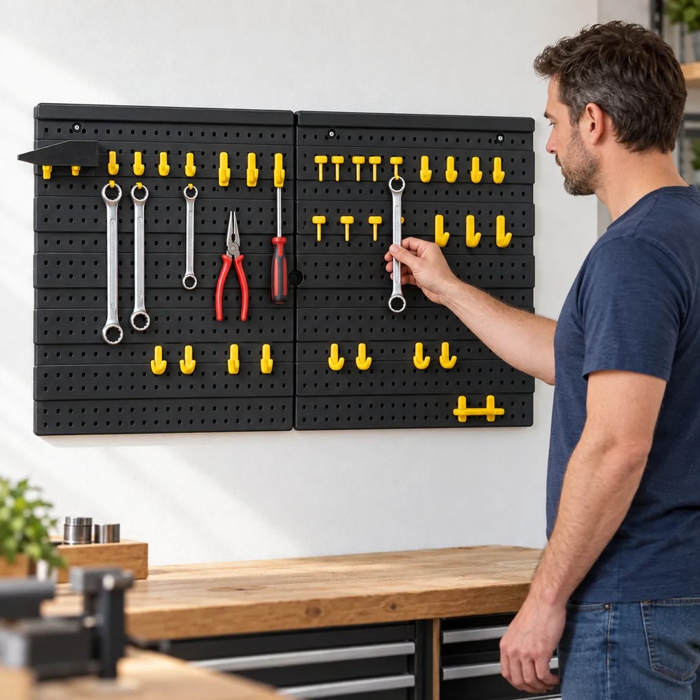 ARTPLAST Panel na nářadí s 38 háčky