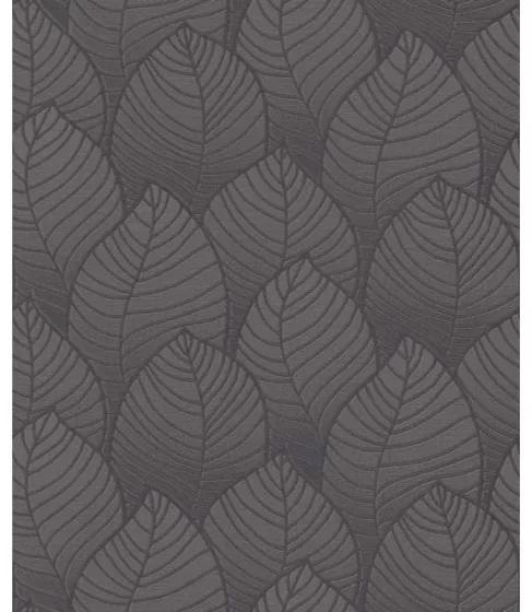 Grandeco ON3001 tapety na zeď ORION | 0,53 x 10,05 m | šedá, černá vliesová tapeta na stěnu