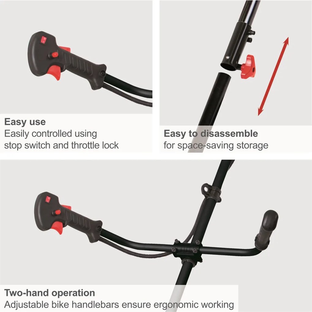 Scheppach BCH 5200 PB - benzinový křovinořez