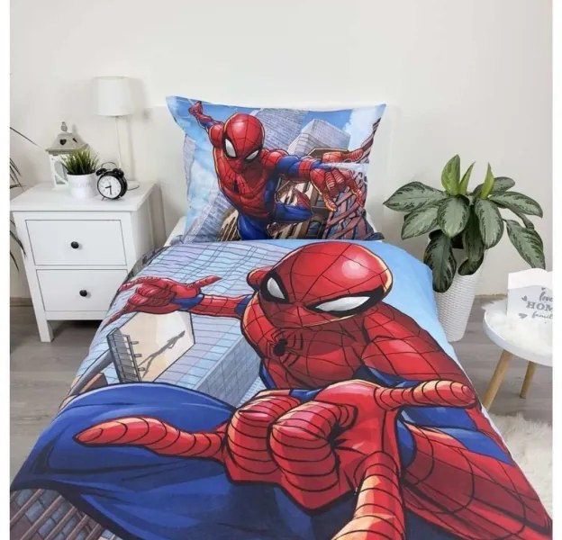 Jerry Fabrics Povlečení Spiderman 04 140x200, 70x90 cm