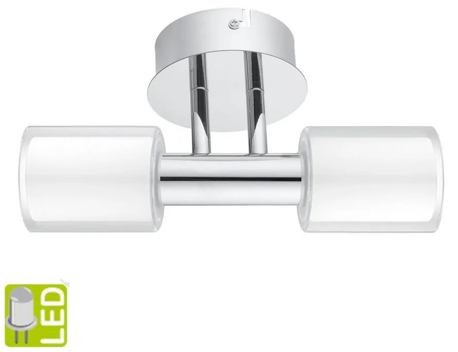 SAPHO - PALERMO nástěnné osvětlení G9-LED,2x 2,5W, 230V,chrom 94994