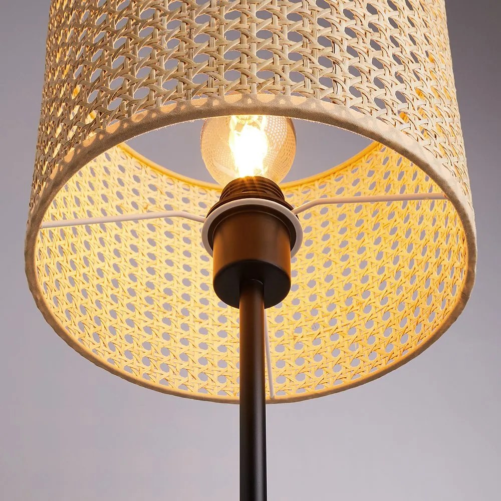 NYBORG Stolní lampa s ratanovým stínidlem
