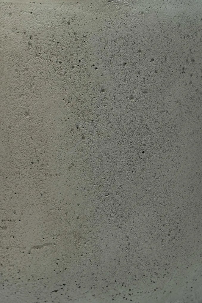 Kulatý květináč CHICO, sklolaminát, průměr 40 x výška 40 cm, šedý