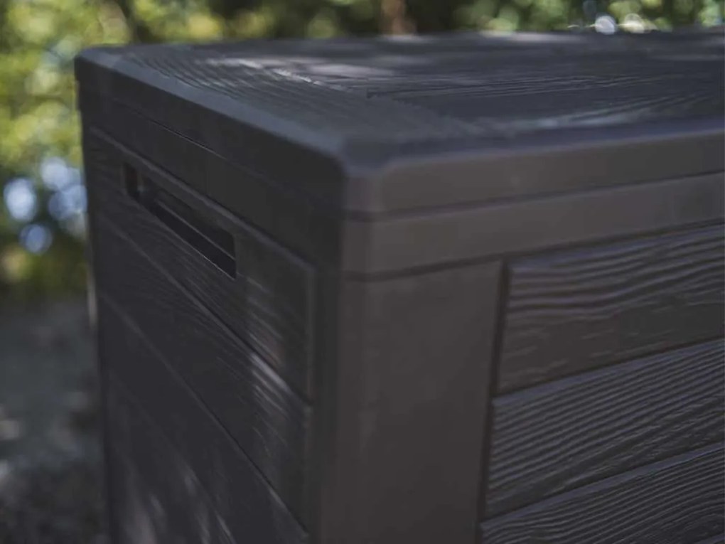Zahradní box BOARDEBOX 280 l - antracit 116 cm PRMBBL280-S433