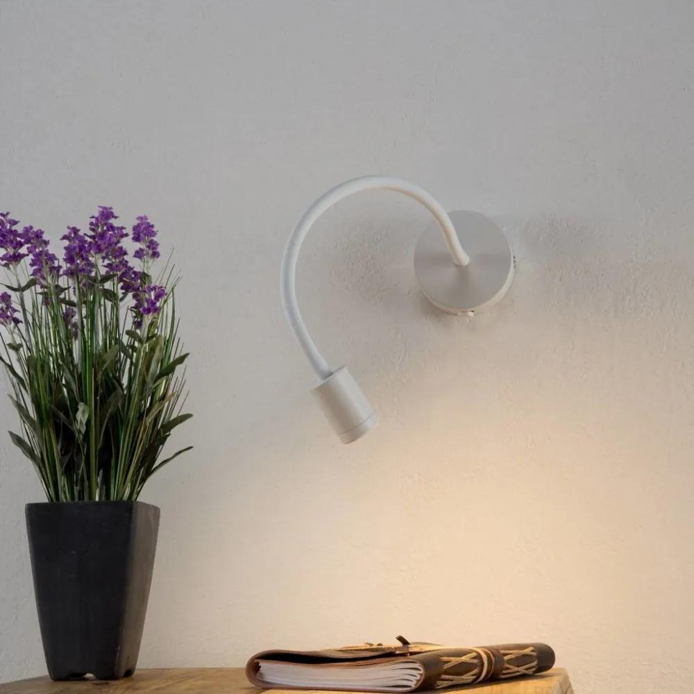 Ideal Lux Nástěnné LED svítidlo Focus-1 ap, Ø 10 cm Barva: Bílá