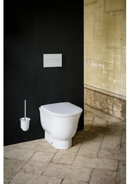Laufen The New Classic WC stojící Rimless, hluboké splachování, bílá lesklá H8238510000001