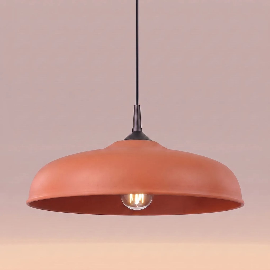 Sollux Lighting Závěsné svítidlo GINA okrově červené