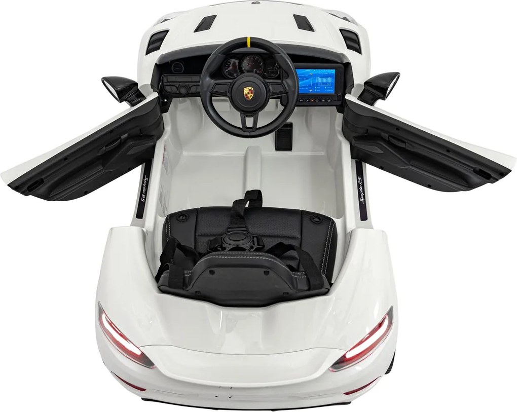 Ramiz Dětské autíčko Porsche Spyder RS 718 MP4, bílé