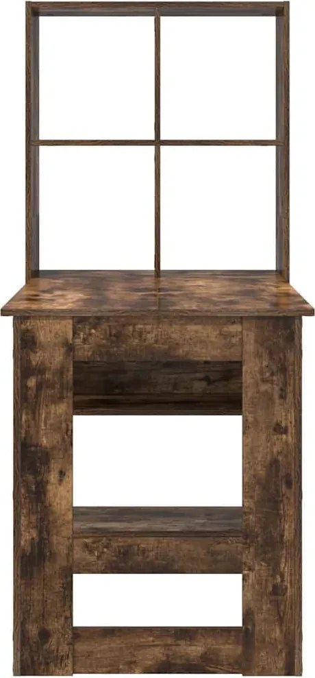 Stůl Kouřový dub Kompozitní dřevo 122 x 67 x 145 cm 3337261