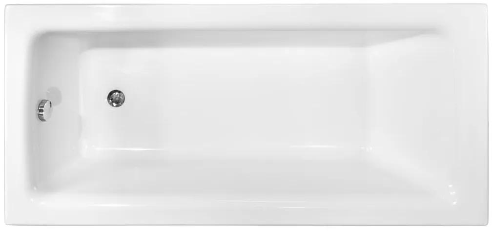 Besco Talia obdélníková vana 160x75 cm bílá #WAT-160-PK