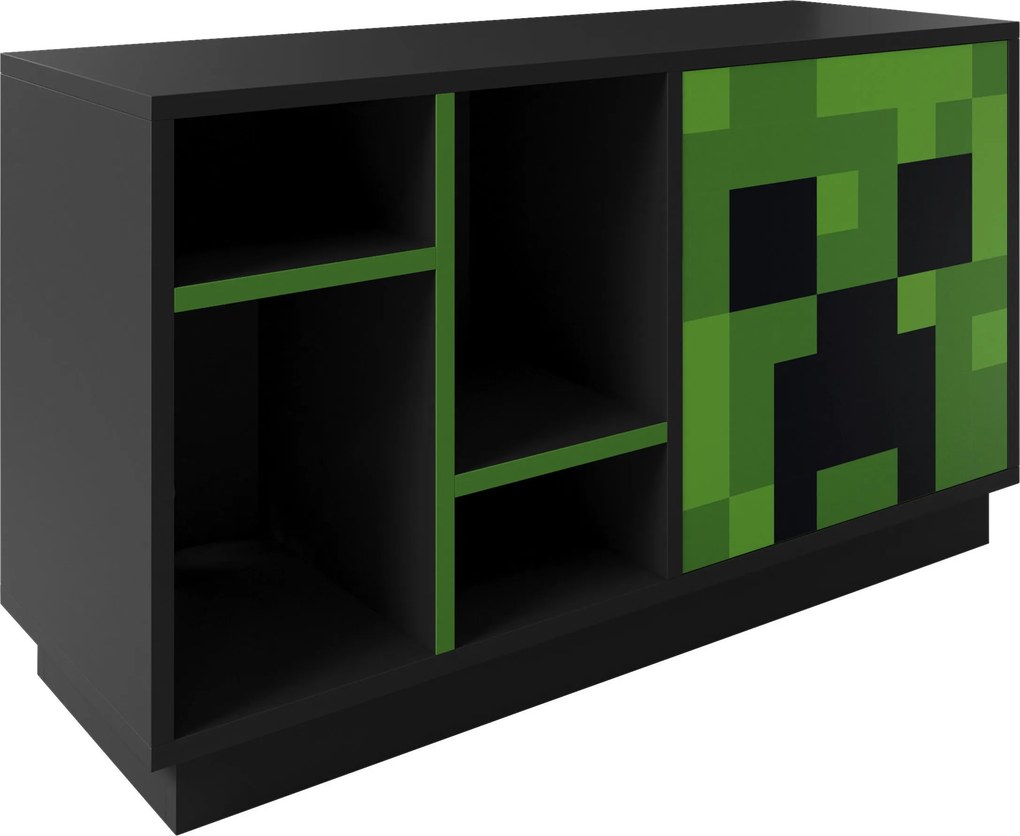 XXXLutz ŠIROKÁ KOMODA Minecraft - Dětské pokoje sestavy - 000776003013