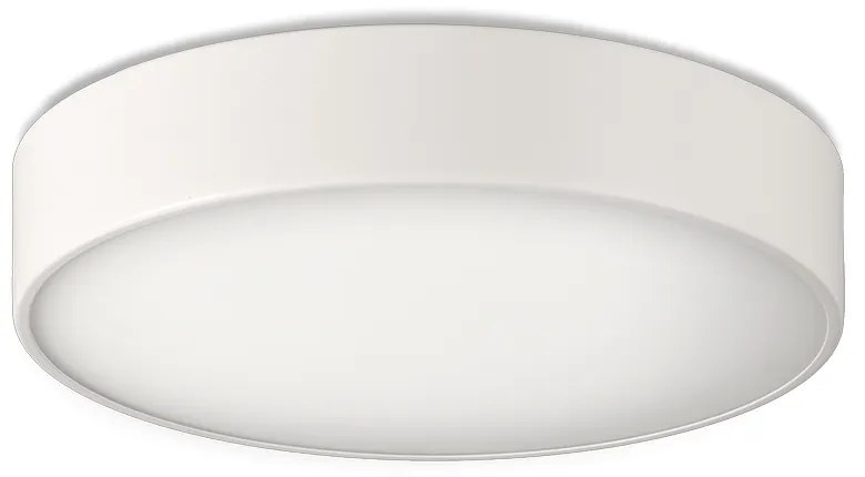 ACB Iluminacion Stropní LED svítidlo DINS, ⌀ 26 cm, 18W, CRI90, IP44, CCT switch 2700-3000K Barva: Bílá, Stmívání: DALI/PUSH