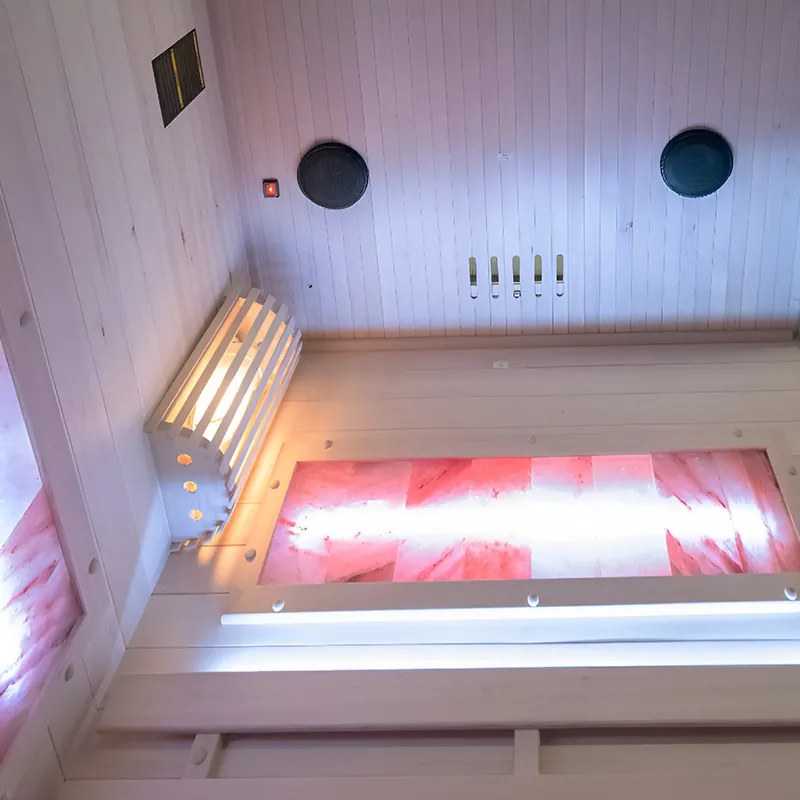 BPS-koupelny Finská sauna Relax HYD-6191 120x120, 2 osoby