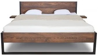Postel Postelia STELLA Buk 140x200 - dřevěná postel z masivu o šíři 4 cm