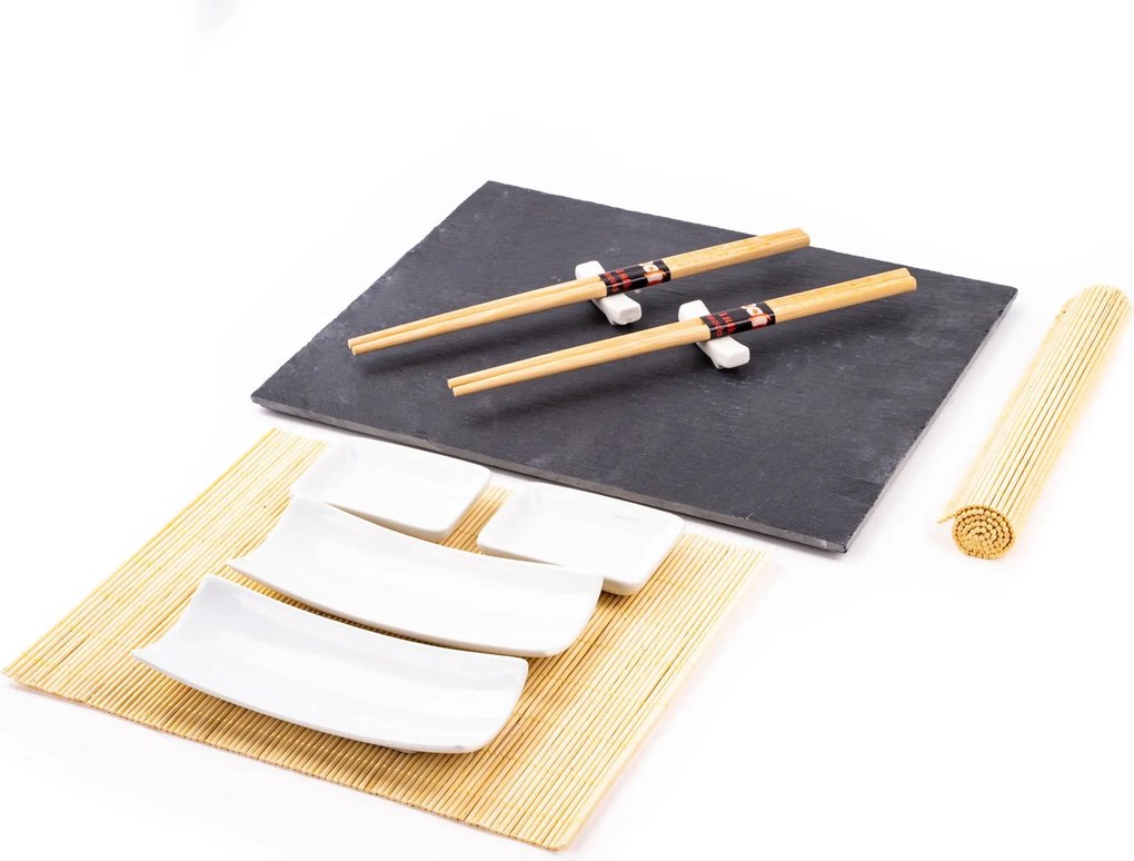 Souprava pro občerstvení, dresinky a předkrmy, sushi - 11 dílů