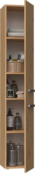 TPS Koupelnová vysoká skříň NEL II, Dub Artisan
