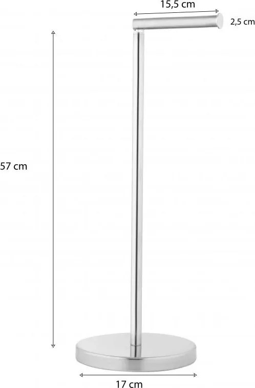 Erga Erga, držák toaletního papíru se zásobníkem 2v1, chromová, ERG-YKA-P.SP52