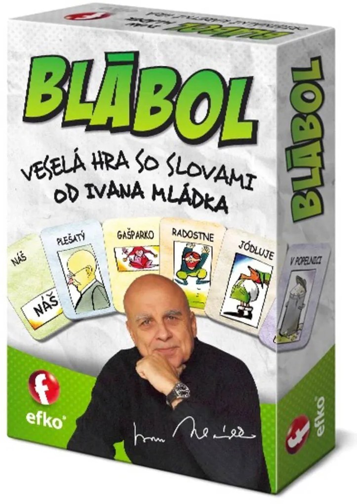 EFKO Hra Blábol společenská hra so slovami Ivana Mládka SK ef55231