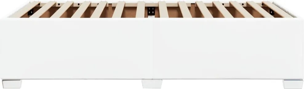 Rám postele bílý 90 x 200 cm umělá kůže 3284541