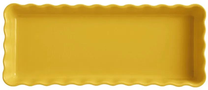 EH Forma koláčová hranatá 15x36cm,1,6l, žlutá Provence