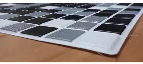 GRACE obkladový 3D PVC panel - Mozaika  černá 480 x 955 mm