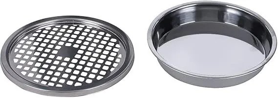 Odpadkový koš s popelníkem, 30 l, černý, nerez