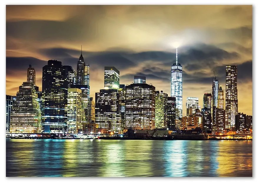 Wallmuralia Foto obraz akrylové sklo Manhattan New York 100x70