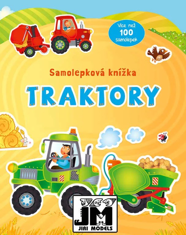 JIRI MODELS Samolepková knížka Traktory 0