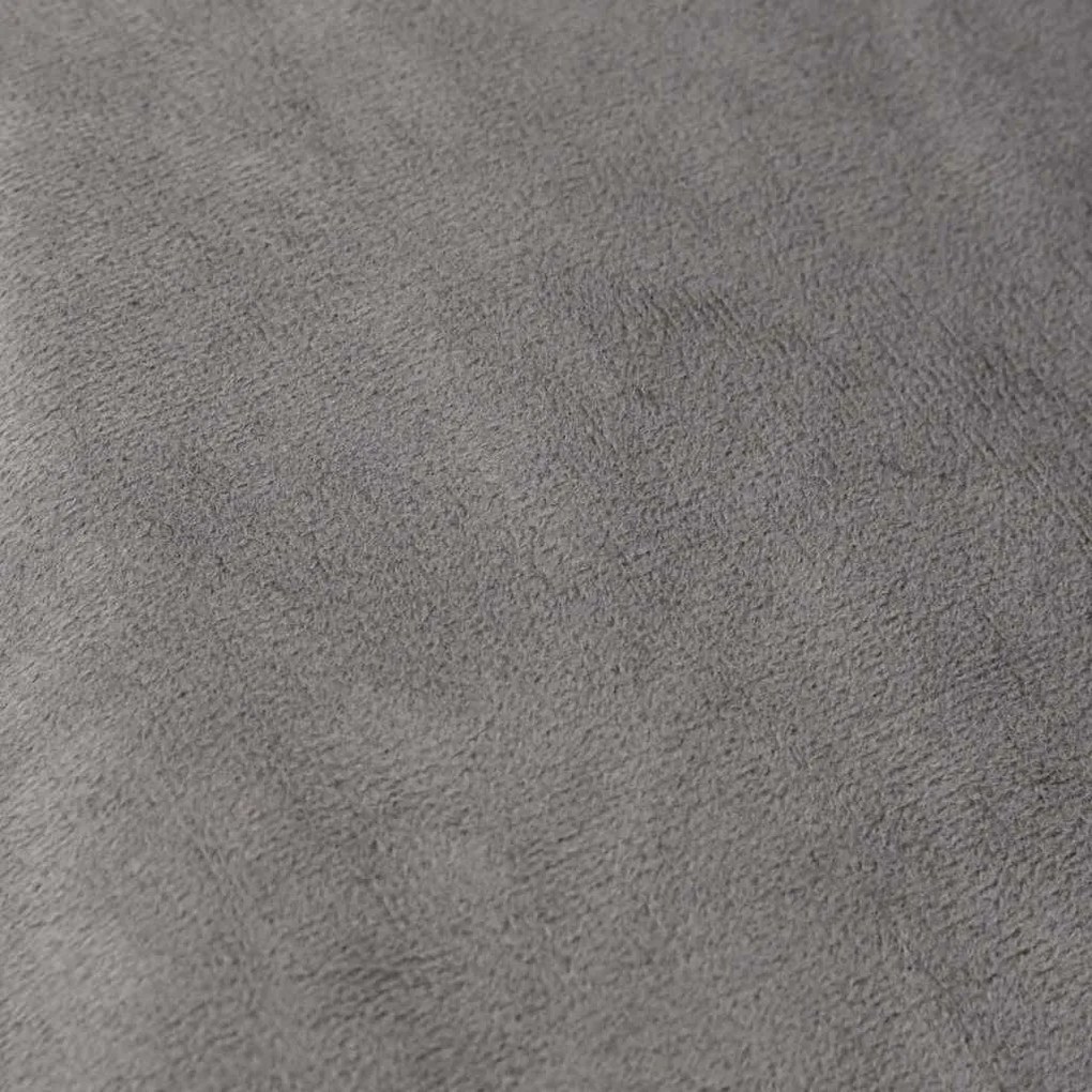 Zátěžová deka s povlečením šedá 140 x 200 cm 10 kg textil 3154887