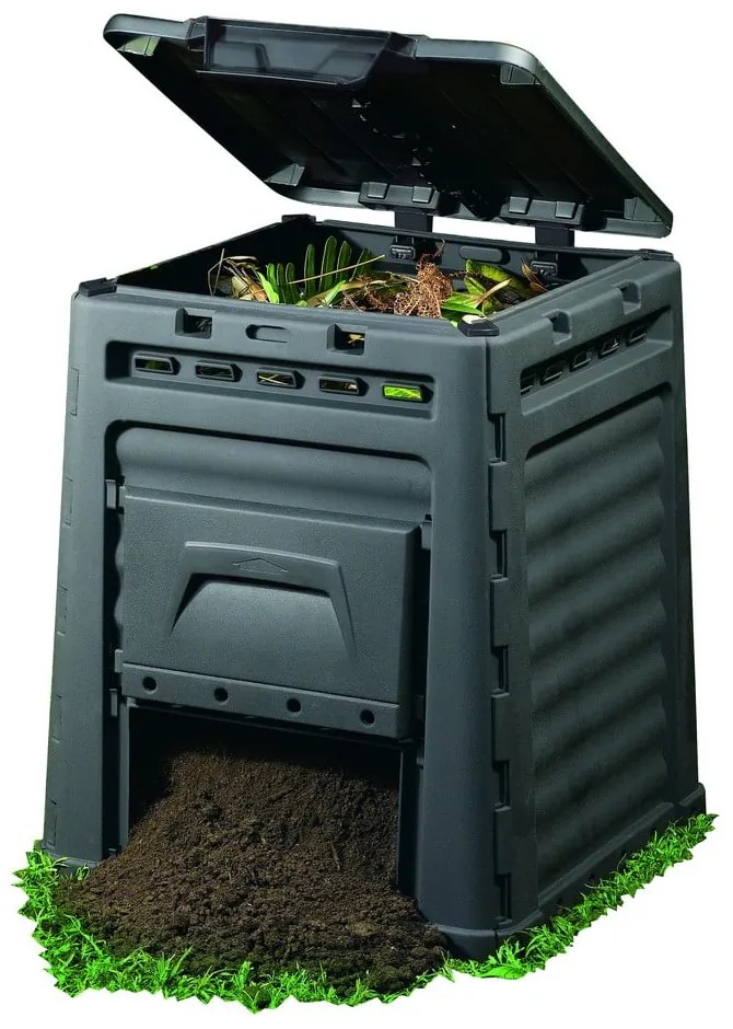Černý komposter 320 l Eco – Keter