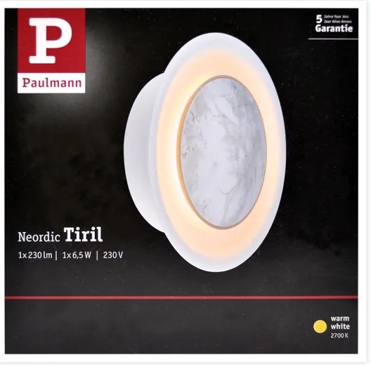 Paulmann 79700 - LED/6,5W Nástěnné svítidlo TIRIL 230V