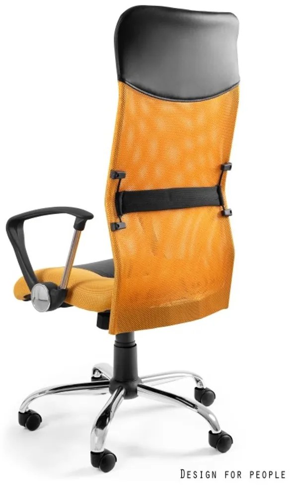 UNIQUE Kancelářská židle Viper - oranžová