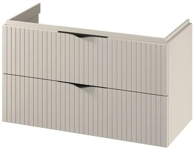 Cersanit Tirso, závěsná skříňka pod umyvadlo 994x447x572 mm, béžová matná, S1015-013