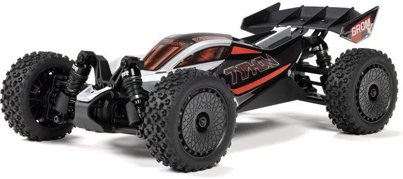 Arrma typhon grom 223s blx 1:14 4wd rtr basic stříbrné