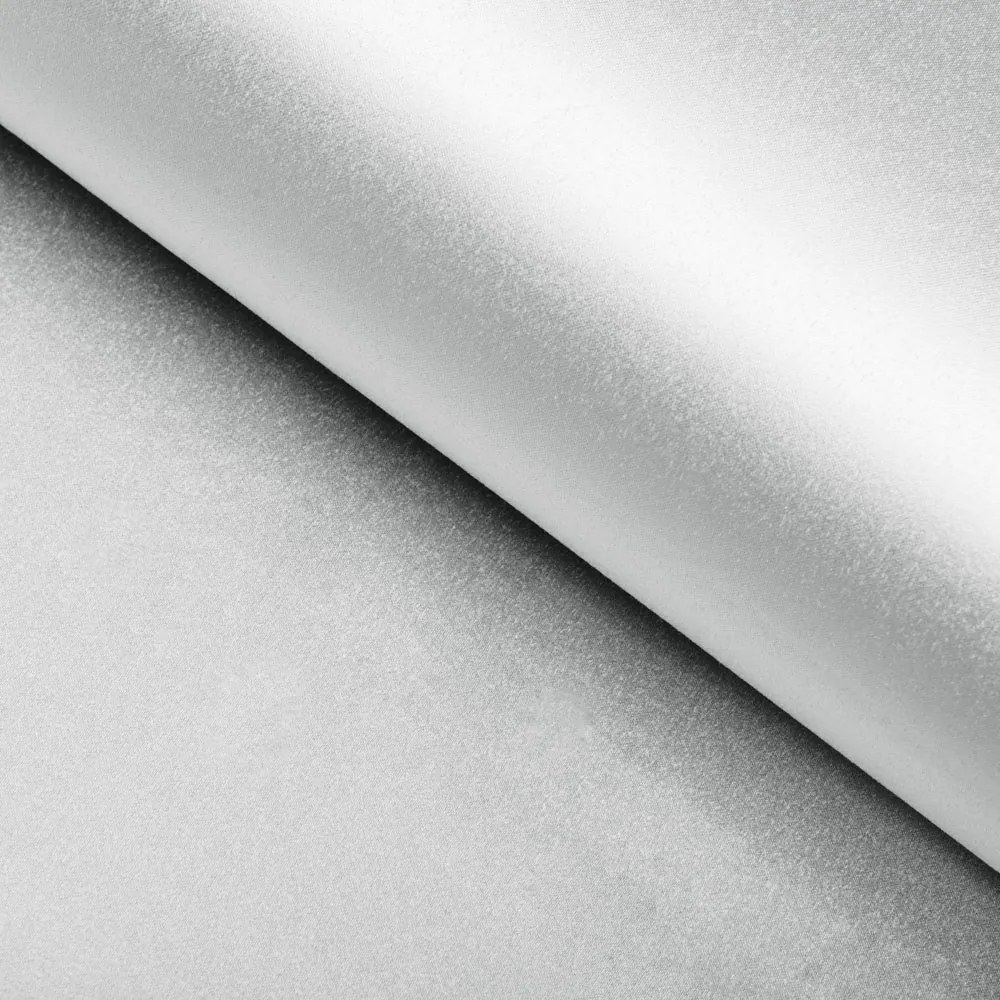 Biante Saténový obdélníkový ubrus polyesterový Satén LUX-011 Stříbrný 100x140 cm