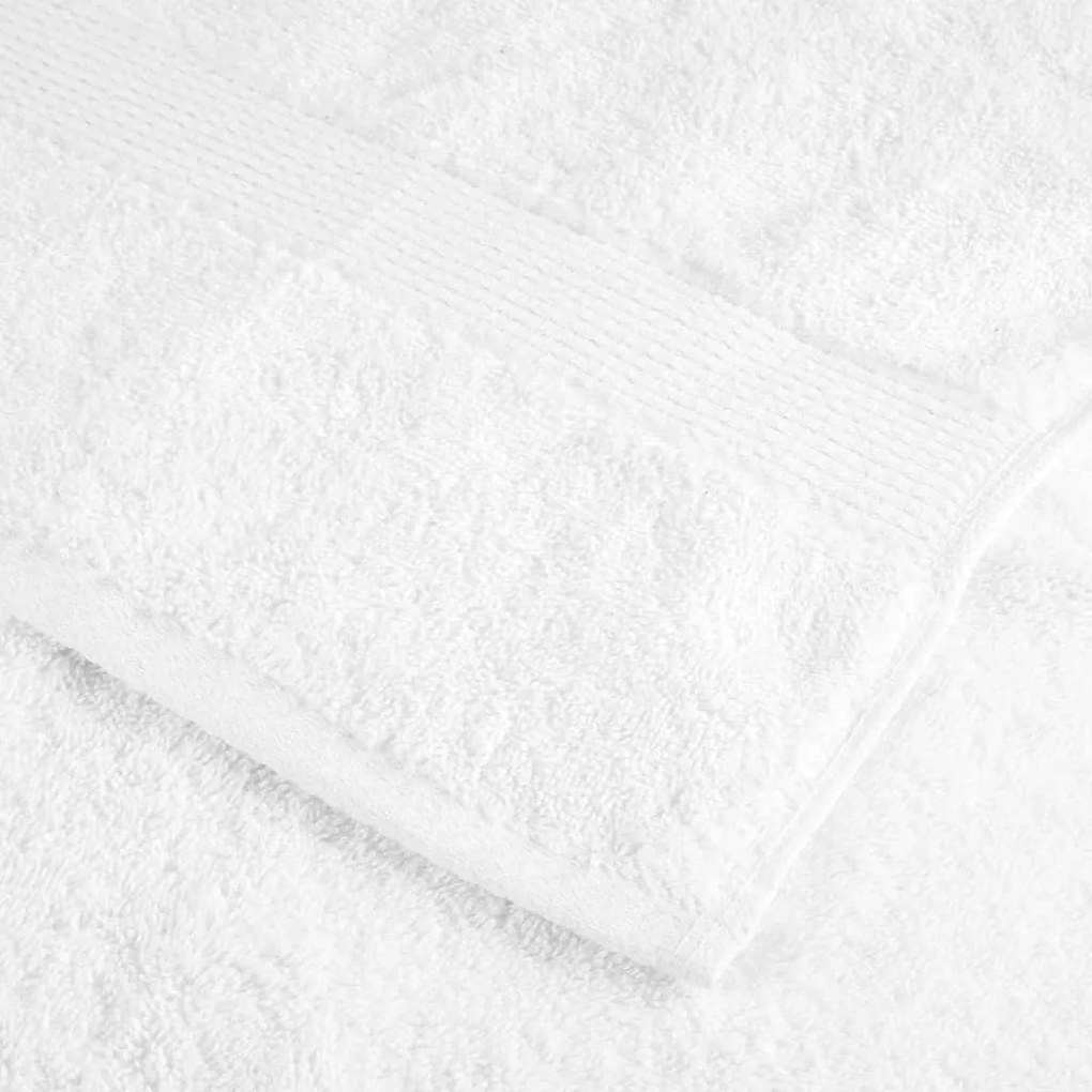 Prémiové ručníky pro hosty SOLUND 2 ks bílé 30x50 cm 600 g/m² 137120