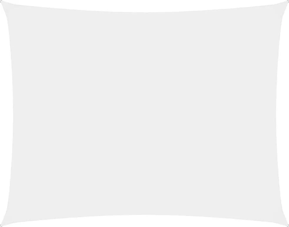 vidaXL Stínící plachta oxfordská látka obdélníková 3 x 4,5 m [135101] Barva: Bílá