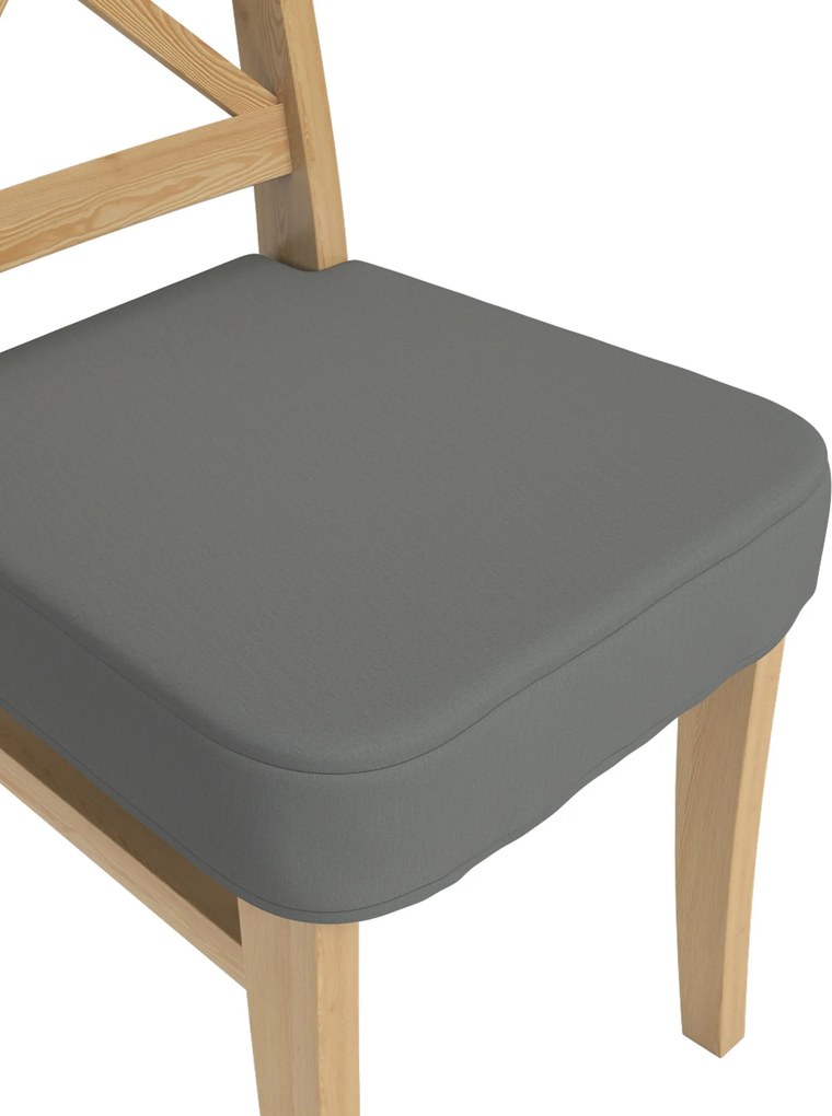 Sedák na židli IKEA Ingolf barva šedá