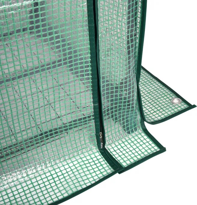 Zahradní fóliovník se 3 policemi, 126 x 49 x 69 cm 108268