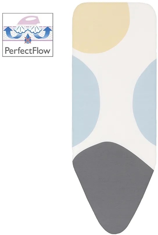 Brabantia Bavlněný potah PerfectFlow Spring Bubbles 124x45cm