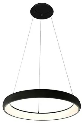 Designový LED lustr Antonio 41 Cct černá+ dálkové ovládání