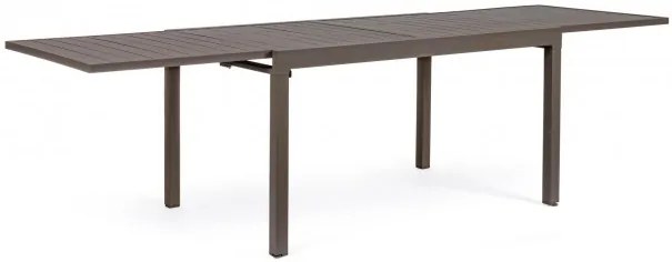 BIZZOTTO Rozkládací zahradní stůl PELAGIUS 135x90 cm hnědý