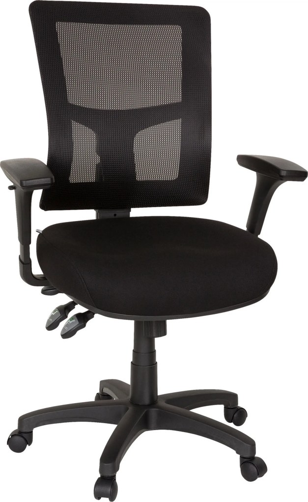 XXXLutz OTOČNÁ ŽIDLE, síťovina, plochá tkanina, černá MID.YOU - Online Only kancelářské židle - 001918023801