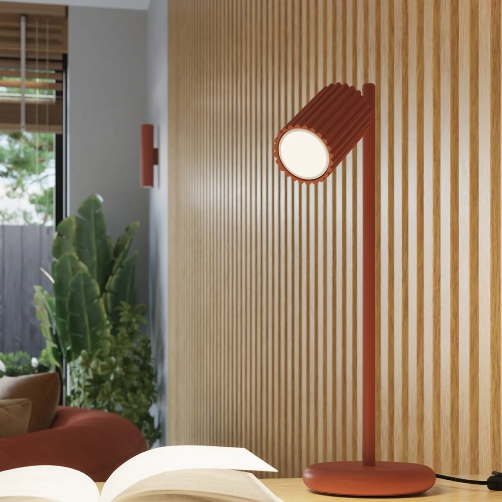 Sollux Lighting Nástěnné svítidlo KARBON 20 červené okrové