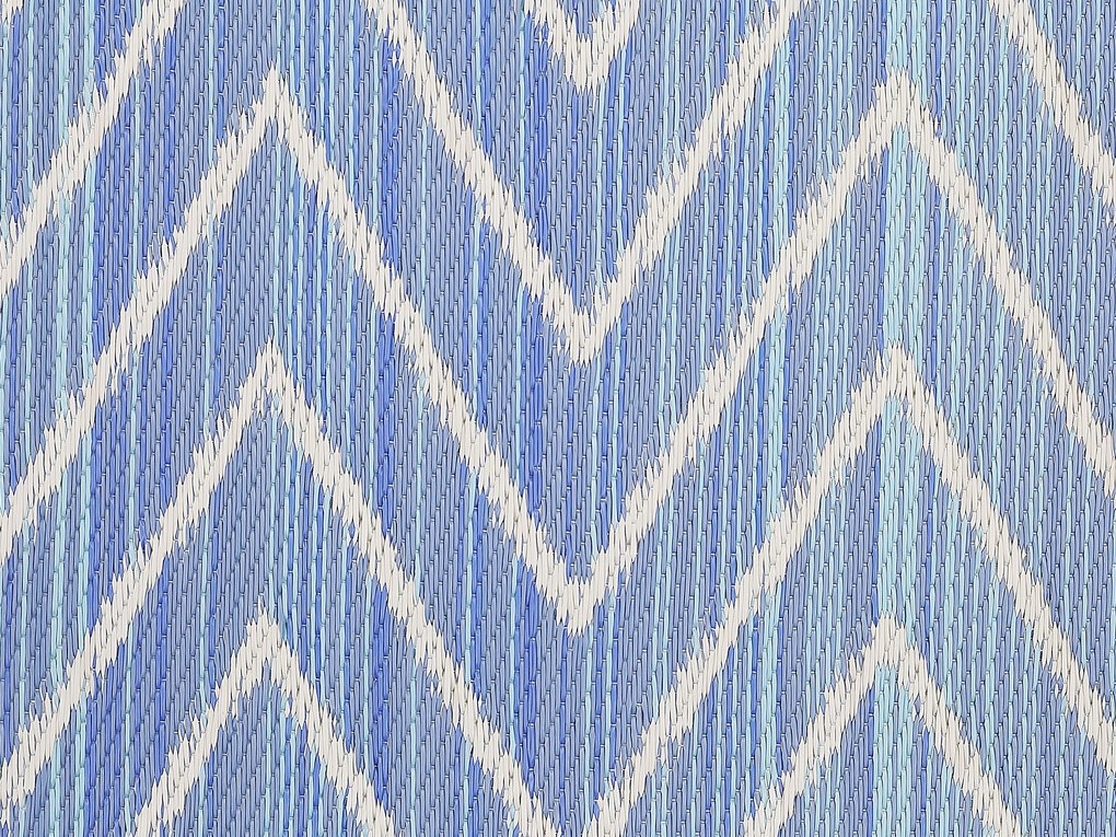 Venkovní koberec modrý 120x180 cm BALOTRA Beliani