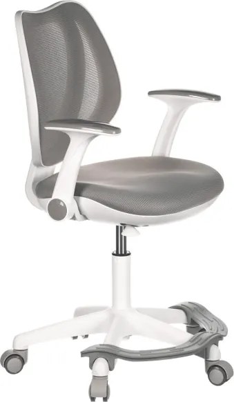 Dětská otočná židle šedá KA-C806 GREY