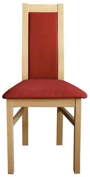 Jídelní židle Agáta, sonoma, bordó
