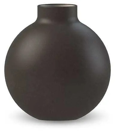 Collar vase 12cm black