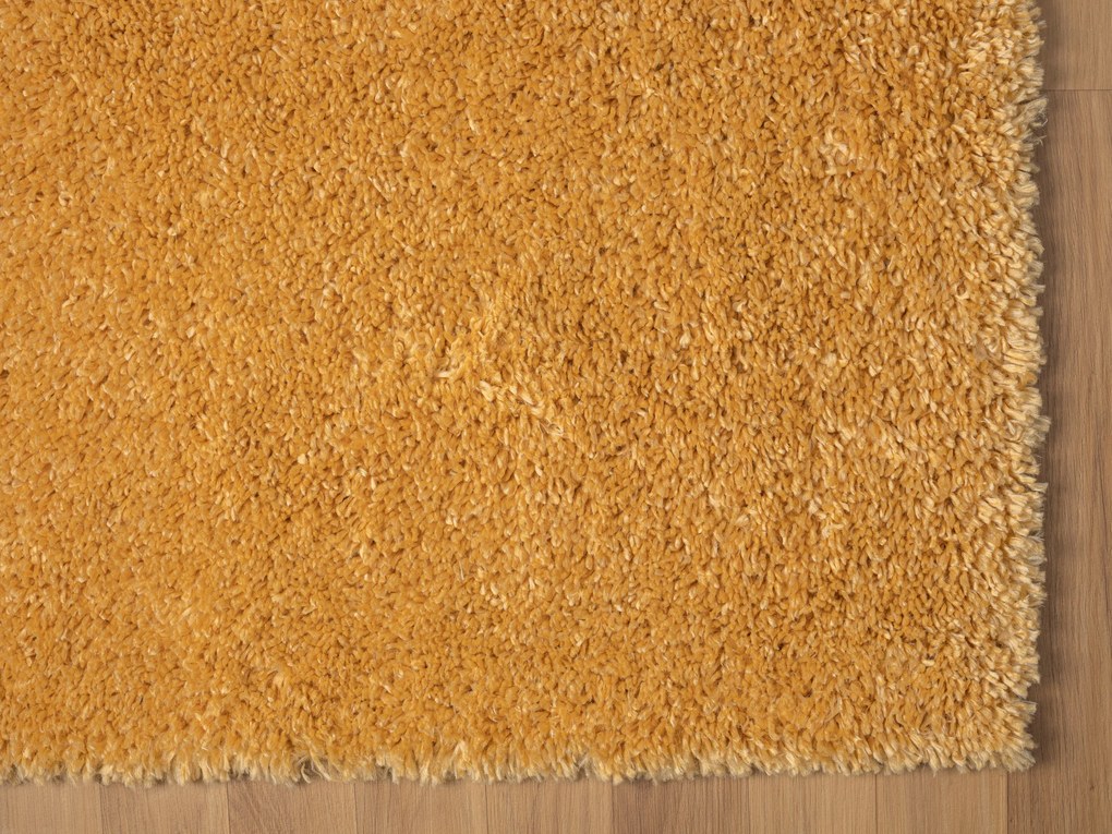 My Flair, Běhoun My Shaggy goldgelb, 80x300, žlutá, chodba / předsíň