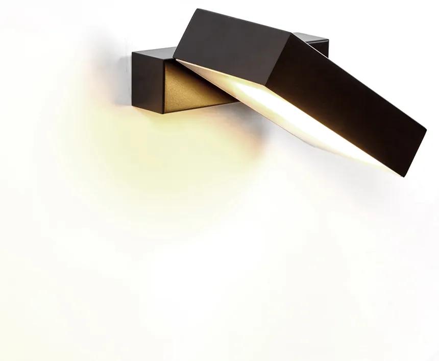Směrovatelné nástěnné svítidlo Dual Barva: Černá